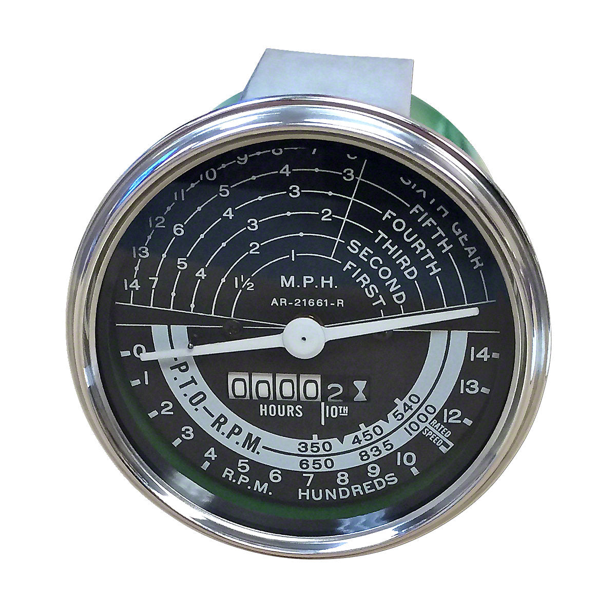Tachometer Fits John Deere Tractor | Many 2-Cylinder Models